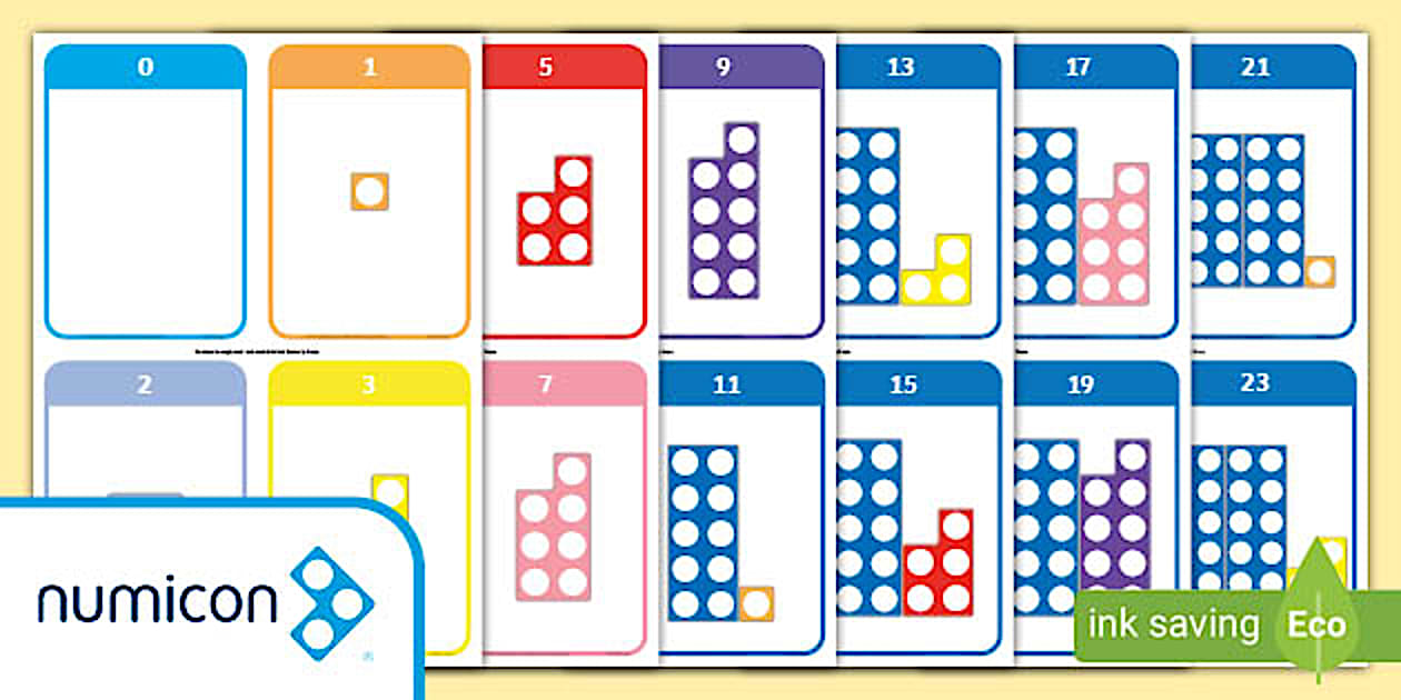 Numicon Shapes to 30 Display Cut-Outs (teacher made)